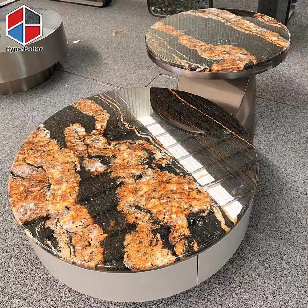 Sensa Orinoco granite coffee table - Marble table| Granite table|Stone ...